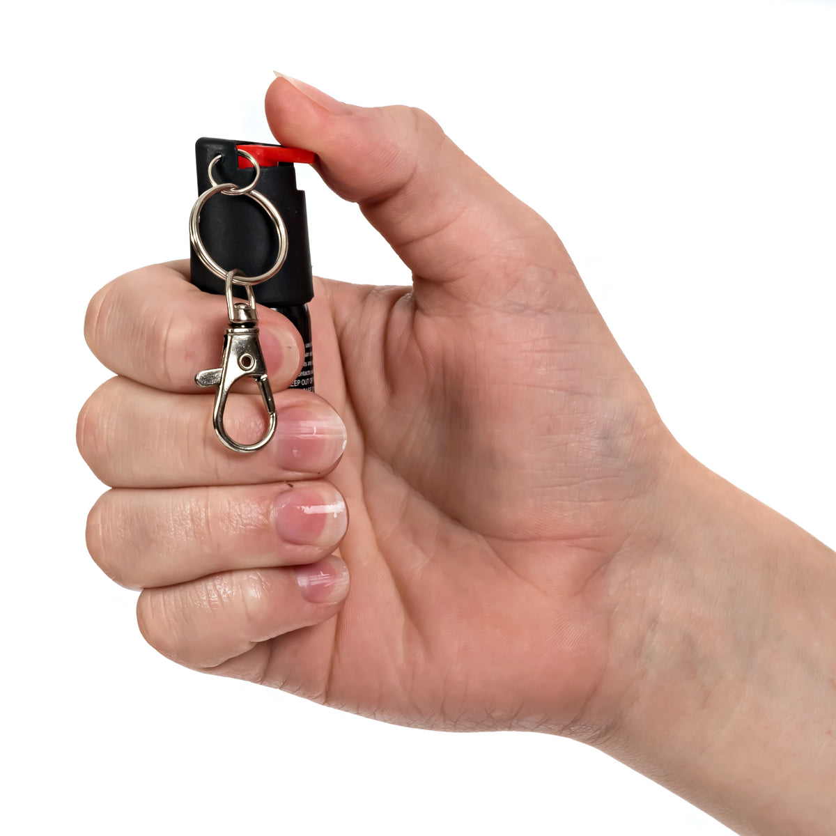 Burn Pepper Spray Keychain for Self Defense - Max Strength OC Spray