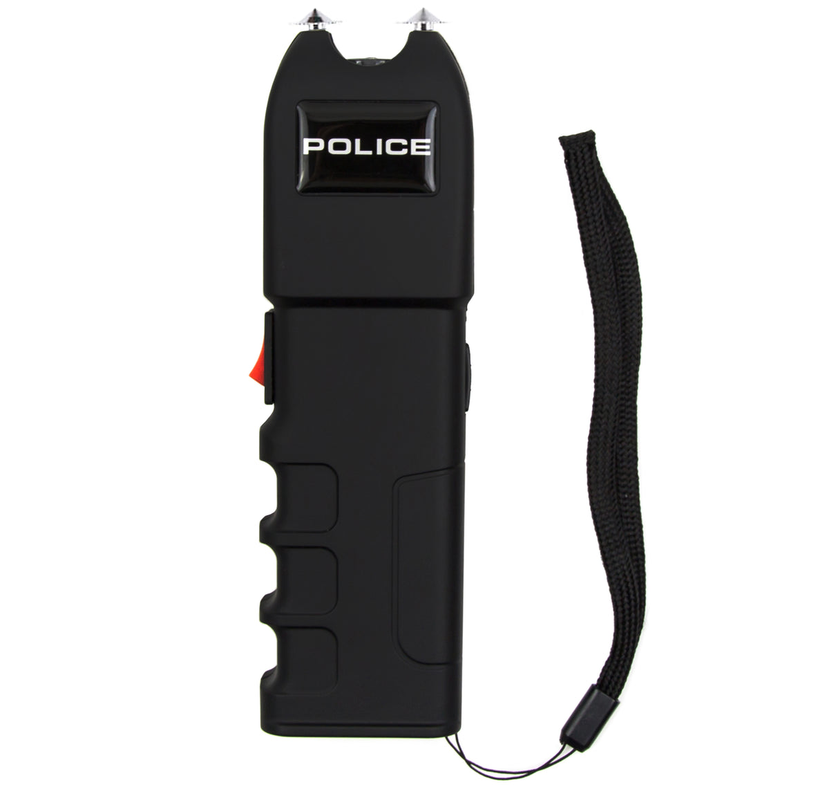 Police Stun Gun 928 Max Voltage Rechargeable with LED Flashlight Black